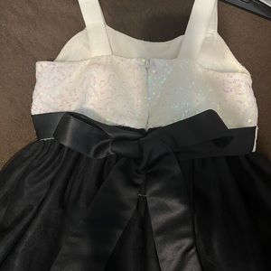 Princess Faith | Dresses | Formal Black And Off White Dress | Poshmark